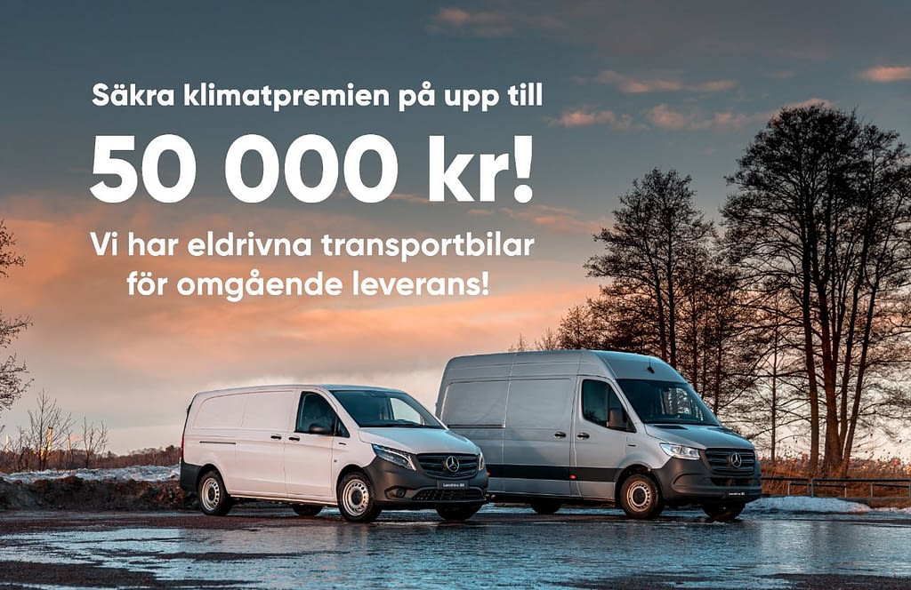 Nya eldrivna transportbilar i lager - Köp hos oss › Landrins Bil